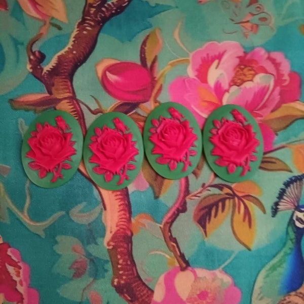 6 Goth Black on Blood Red Crow Raven on Human Skull Blackbird Black ...