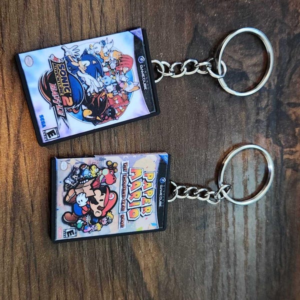Custom Super Mario Keychain (collection), Party Loot Bag, Super Mario ...