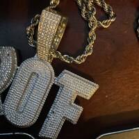 Icy Custom Baguette Nameplate Necklace Jewelry,personalized Name ...