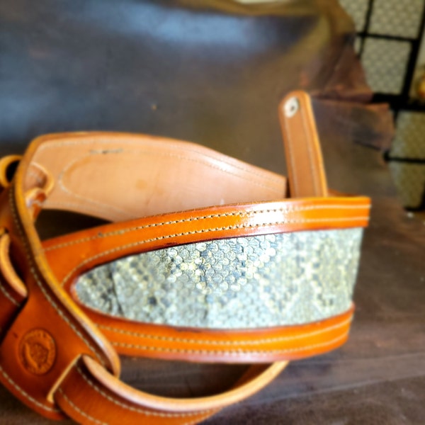 Leather Guitar Strap Patterns. DIY Leathercrafting Patterns for Several ...