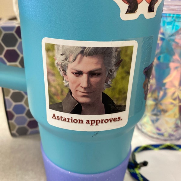 Baldur's Gate 3 Astarion Sticker, I Can Fix Him Sticker, Astarion Simp ...