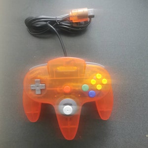 Nintendo Gamecube Controller Atomic Clear See-thru Controller | Etsy