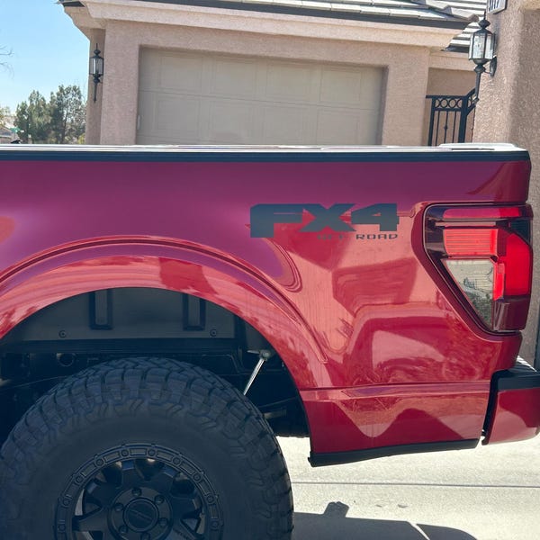 Dually 4x4 Decals Stickers for Ford F350 F450 Dually (2017-2020) Bed ...
