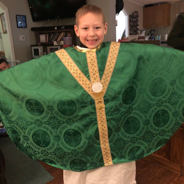 Gothic Chasuble for Boys - Etsy