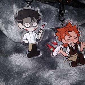 TMF Animal Milly, Luke, Zander, & Drew // Epoxy Charms PRE-ORDERS - Etsy