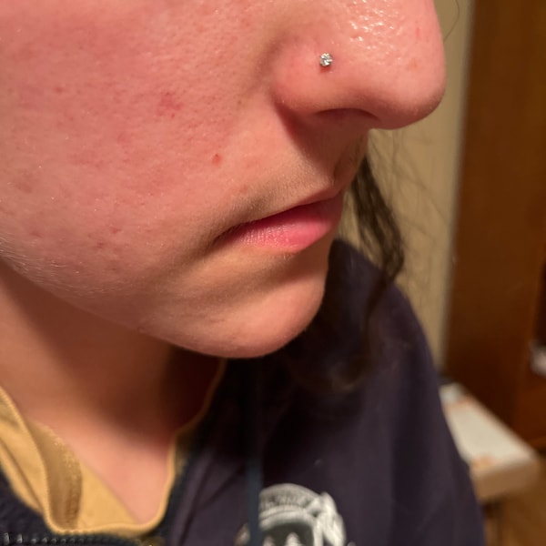 Gold/silver Diamond Rook Piercing Curved Barbell, Cubic Zirconia Rook ...