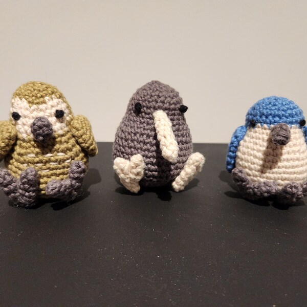 California Quail Bird Crochet Pattern. Amigurumi Crochet Easy Pattern ...