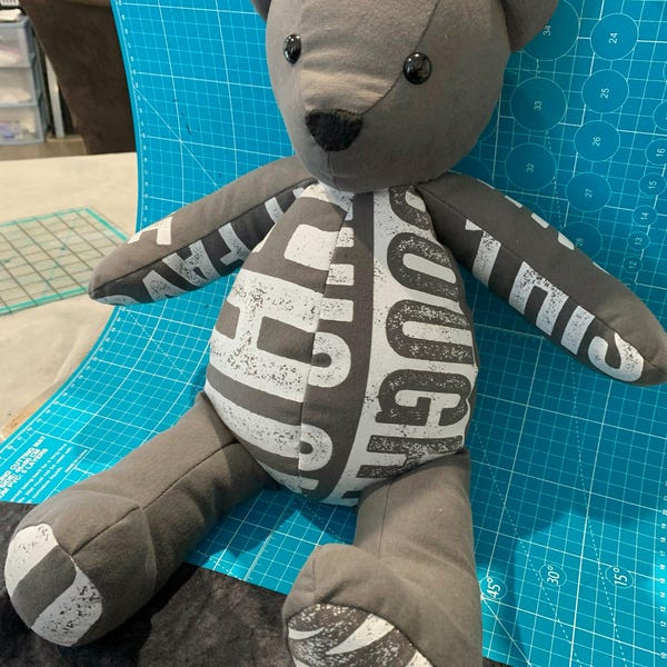 Teddy Bear Pattern Memory Bear Pattern Memory Bears Sewing Pattern Bear ...