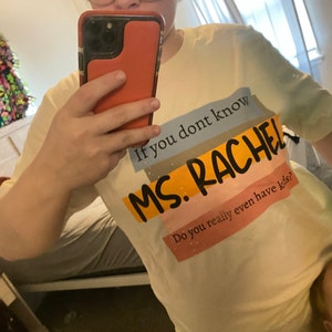Ms Rachel Shirt, Mrs. Rachel Shirt, Miss Rachel Shirt, the Mommy Cow is ...