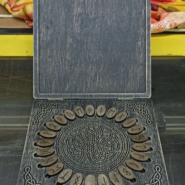 Casting Mat for Runes With Zodiac Circle, Pendulum, Charm Casting ...