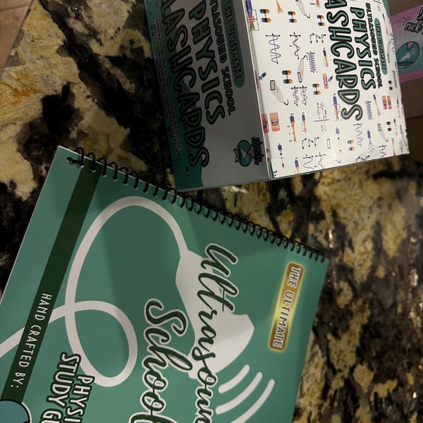 Ultrasound Physics SPI Study Guide Notes, Sonography Student ARDMS ...