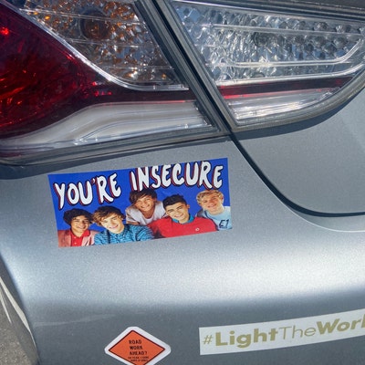 You're Insecure Bumper Sticker & Car Magnet - Etsy