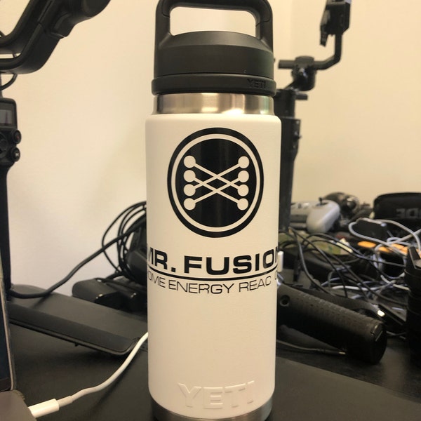 Mr Fusion Back to the Future Die Cut Vinyl Decal Sticker for Car Truck ...