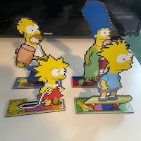 The Simpsons Arcade Sprites - Video Game Inspired - Etsy Canada