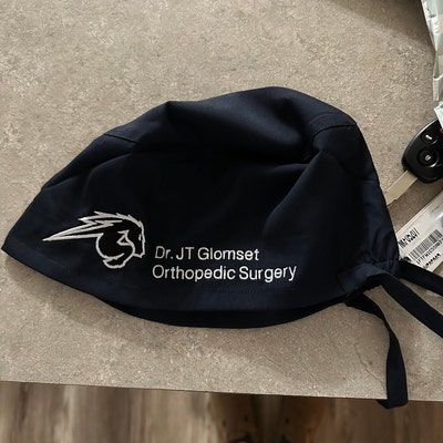 Personalize Surgeon Design a Scrub Hat, Collegiate Scrub Cap ,custom ...