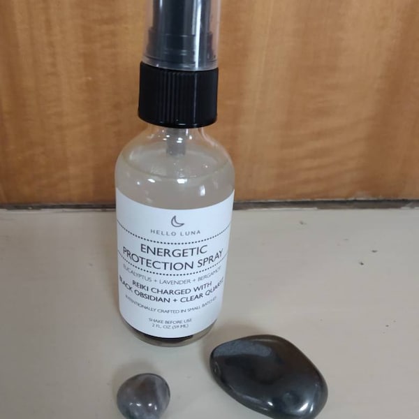 Energetic Protection Spray || Reiki Charged Empath Protection Spray ...