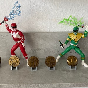 Power Rangers Turbo Gekisou Sentai Carranger Power Coins | Etsy