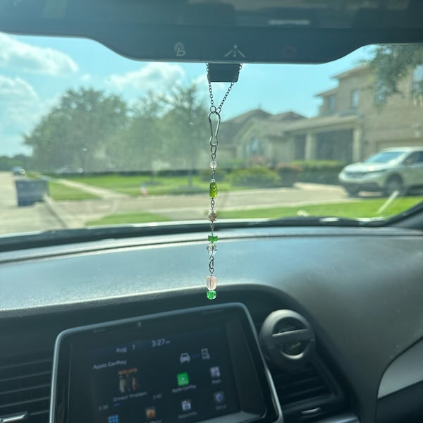 Coastal Beach Shell Car Charm / Beach Decor / Unqique Car Accessories ...