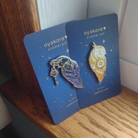 Eclipse Birds Pins - Etsy