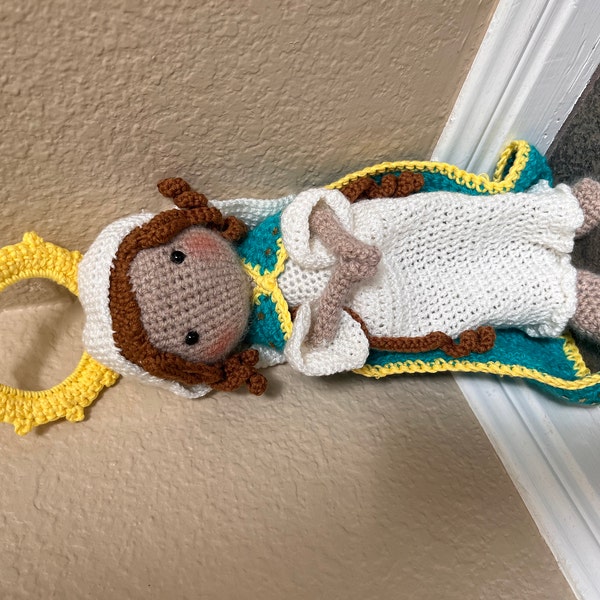 PATTERN: Blessed Virgin Mary Crochet Amigurumi, Virgin Mary Amigurumi ...