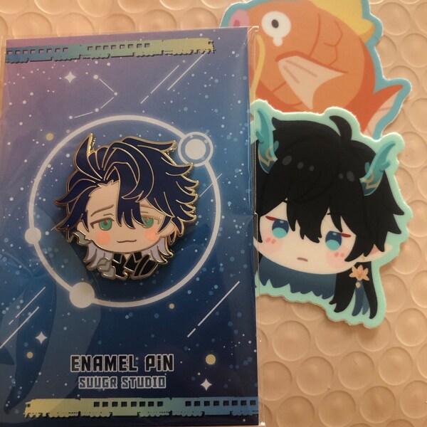 HSR Sampo and Sparkle the Masked Fools Honkai Star Rail Hard Enamel Pin ...