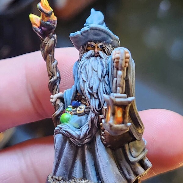Ul-agmoth Nazgul Ring Wraith Dnd Miniature 3D Resin Printed 28-32mm ...