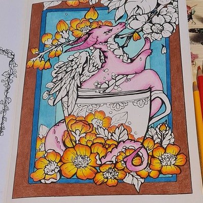 The Fey NPC Log D&D Notepad A6 Stationery Notepad Letter Paper A6 ...