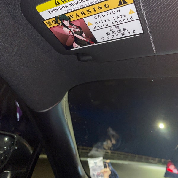 Anime Car Decal, Cyberpunk Anime Slap Sticker , Dragon Anime Decal - Etsy