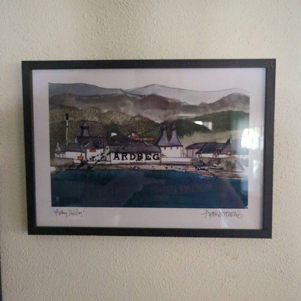 Mannochmore Distillery Print - Etsy