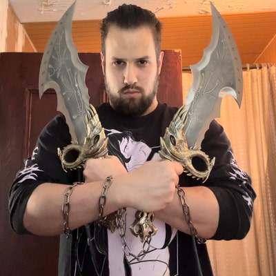 Diablo Sword of Justice El'druin Blade Metal Cosplay Weapon Prop - Etsy