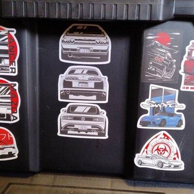 10 Retro Revival Vintage Magazines Sticker Set - Etsy