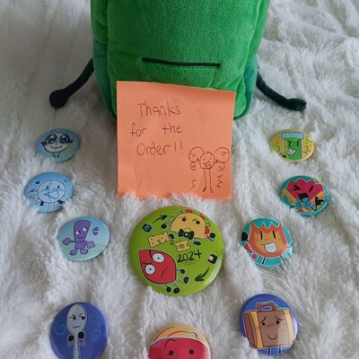 BFDI X II 2024 PIN Set - Etsy