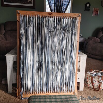 Adjustable Rug Twining Loom for Rugs, Runners, Hot Pads, Place Mats and ...