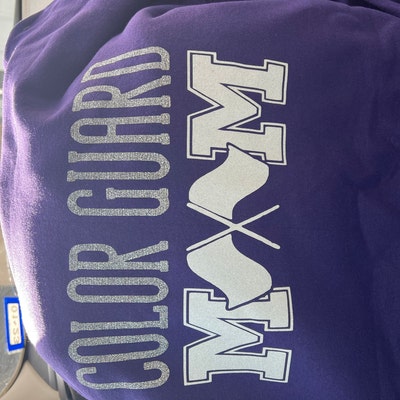 Glitter Color Guard Mom Hoodie Band Hoodie Band Shirts - Etsy