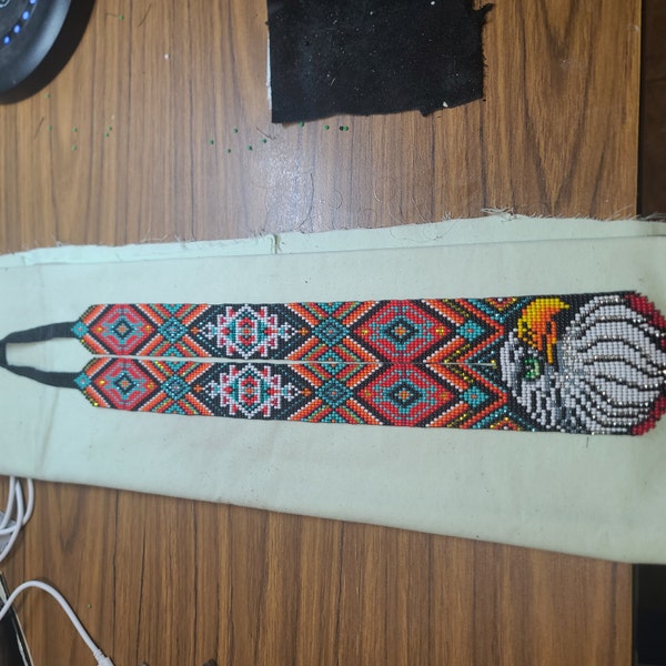 Pattern Beaded Gerdan in PDF Format, Scheme Beaded Necklace, Owl ...