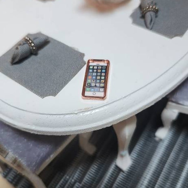 Dollhouse Miniature Smart Phone Mini Phone for Dolls House 1:12 Scale ...