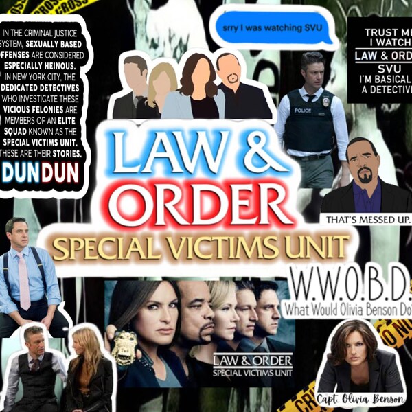 Law & Order SVU 20 Oz PNG Tumbler Wrap - DIGITAL File Only - Etsy