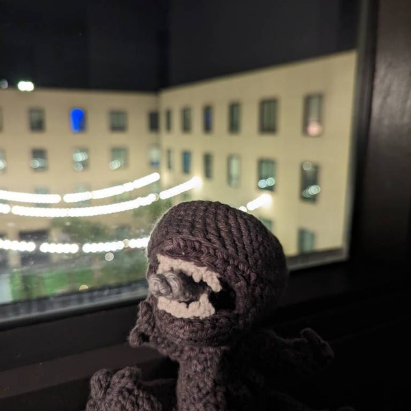 Crochet PATTERN Lil'xeno | Cute and Little Scary Amigurumi Alien From ...
