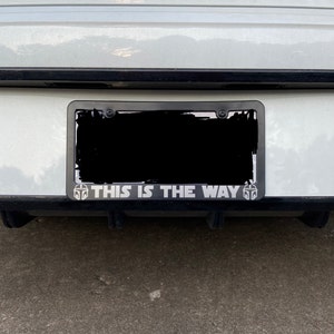 Lilo and Stitch Inspired License Plate Frame Ohana is - Etsy