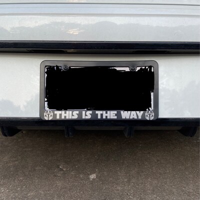 Lilo and Stitch Inspired License Plate Frame Ohana is - Etsy