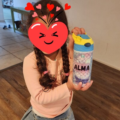 Personalized Kids Insulated Cup, 12 Oz Stainless Steel Thermos, Custom ...