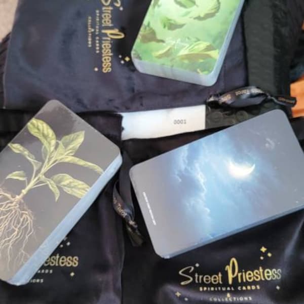 Tea Leaf Oracle Card Deck With Guidebook | 51 Tarot-sized Cards ...