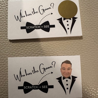 Who Has the Bride Scratch Game - Etsy