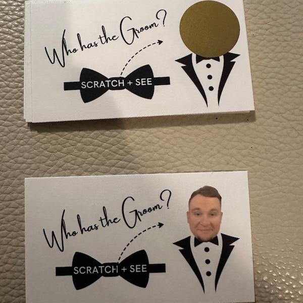 Who Has the Bride Scratch Game - Etsy