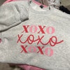 XOXO Valentines Sweatshirt, Cute Valentine's Day Crewneck, Girlfriend Valentine Sweater, Love ...