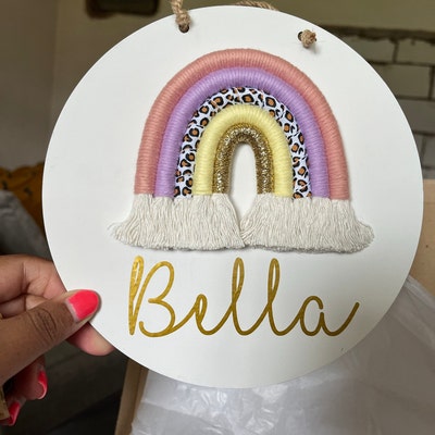 String Art Name Board Wall Decor Personalised. - Etsy UK