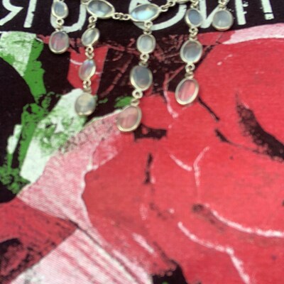 Antique Czech Max Neiger Enamel Paste Flower Brooch Art Deco Rhinestone ...