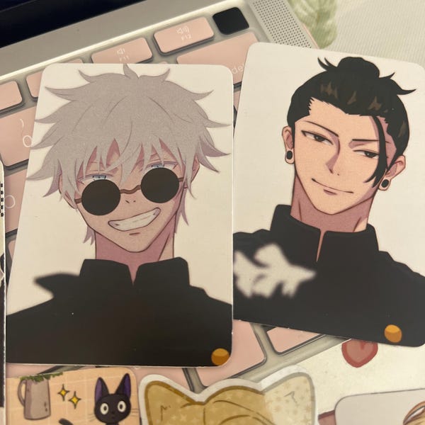 Sorcerer Satosugu Duo Photocards | Double-sided Anime Photo Cards ...