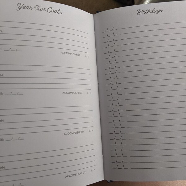 Five Year Journal Written One Line A Day - Diary to Record Your Most ...