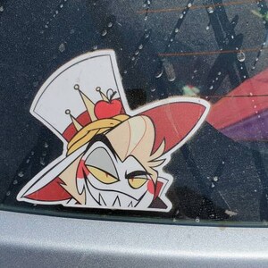 Allan Smiling Friends Sticker Mirror Front Facing Allan Waterproof ...